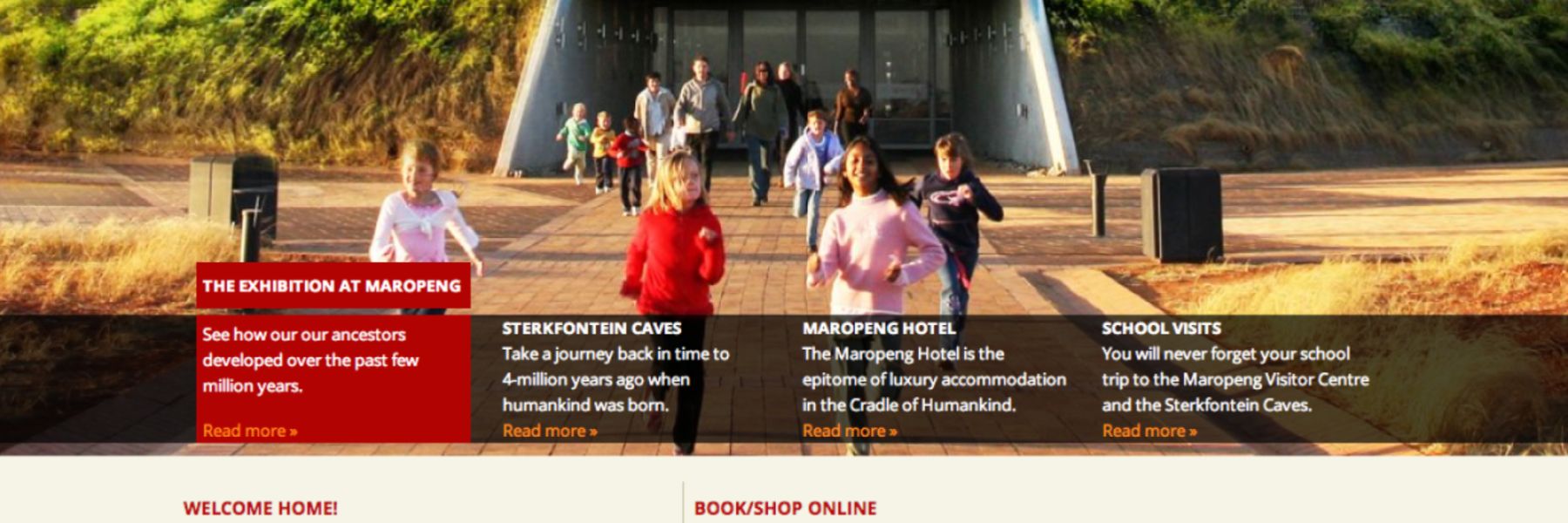 The evolution of Maropeng’s online presence