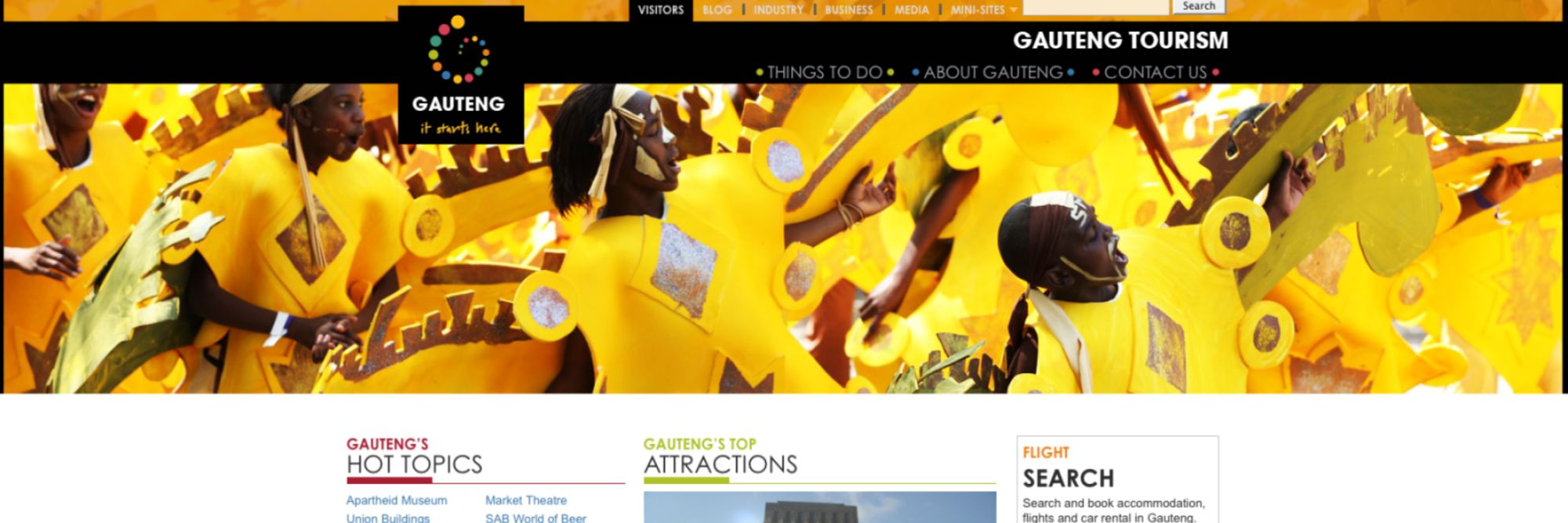 Gauteng Tourism Authority gets an online facelift