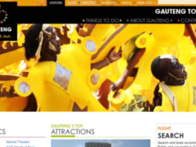 Gauteng Tourism Authority gets an online facelift