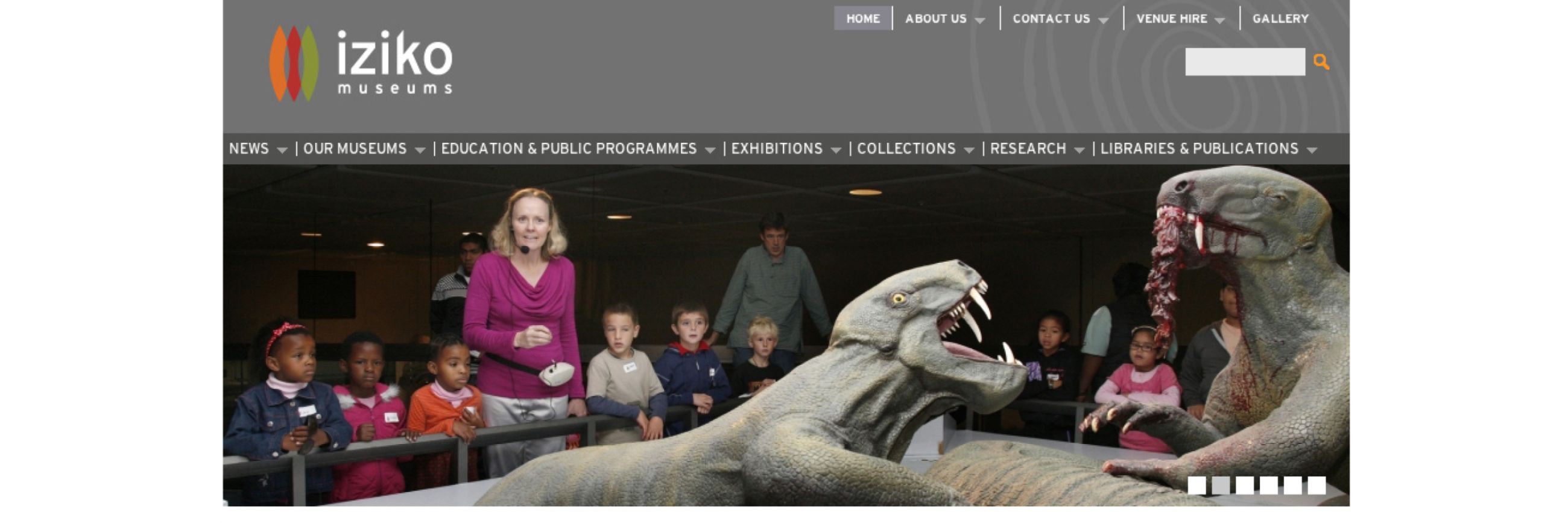 Flow Communications redevelops website of Iziko Museums