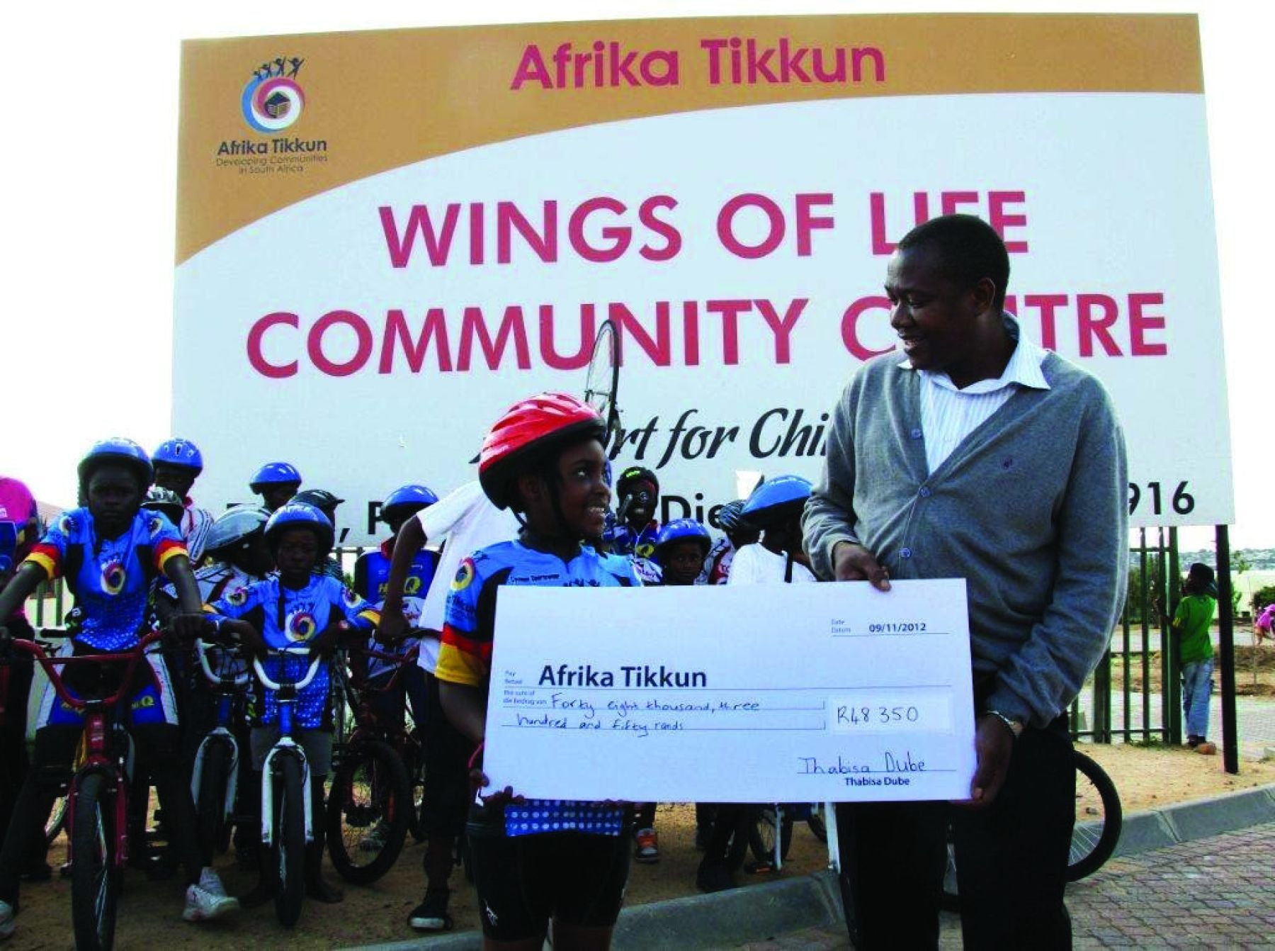 Thabisa Dube: Afrika Tikkun’s little girl with a big heart